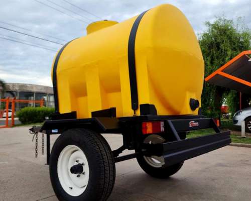 Acoplado Tanque Cisterna Agua 1500 Litros Cheques TC U$S - Agroads