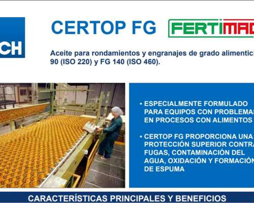 Aceite Premium NCH Certop 80w90 y 85w140 Caja Reductora 20lt - Agroads
