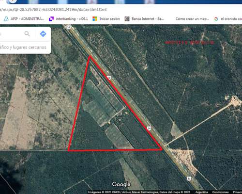 Vendo Campo en Santiago del Estero , Sobre Ruta 34 K575 - Agroads