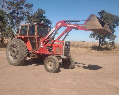 Massey Ferguson 1615 C/ Pala Frontal Lecar de 1/2 M - Agroads