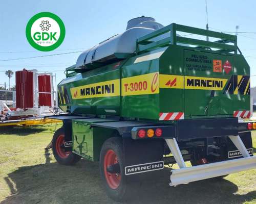 Acoplados Tanque C/ Baulera Combinado Mancini 3000lt T30-c - Agroads