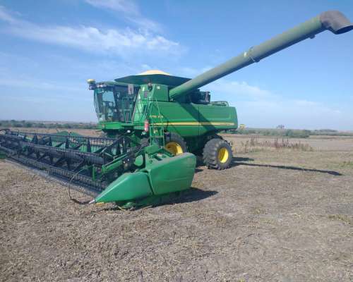 Cosechadora John Deere 9770, año 2014, Motor Reparado - Agroads