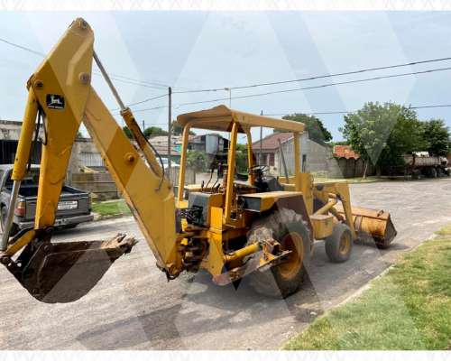 Pala y Retro John Deere 310b (id714) - Año: 1985 - Agroads