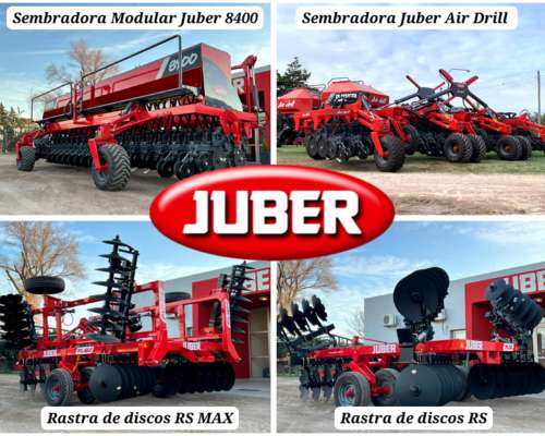 Sembradoras de Grano Fino y Grueso y Rastras Juber - Agroads