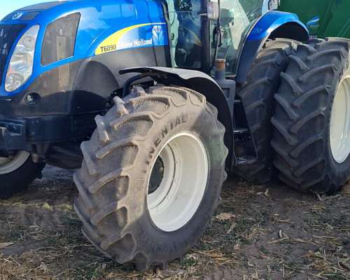 Tractor New Holland T6090 Dual con Piloto, 5000 HS, Mod 2016 - Agroads