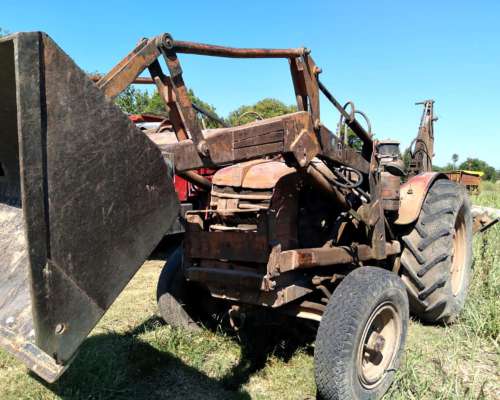 Tractor Fiat 60 con Retro y Pala Frontal - Año: 1963 - Agroads
