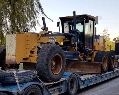 John Deere 770d 2008 6500 Horas - Año: 2008 - u$s 113.850 - Agroads