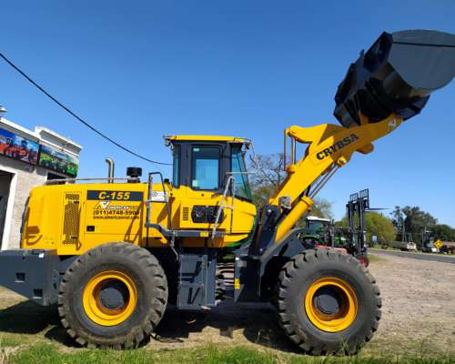 Pala Cargadora Crybsa C-155 Motor de 217 HP Balde 3.0 Mts - Agroads