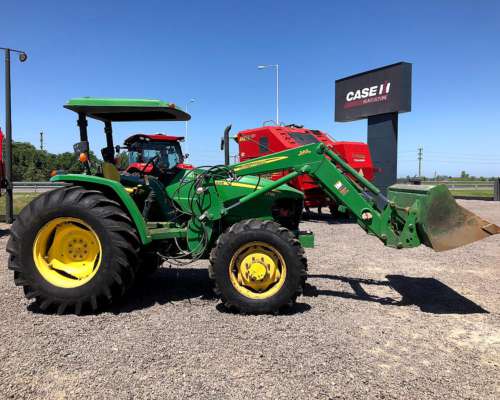 Tractor JD 5725 con Pala Original 563 - Gomas Nuevas - Agroads