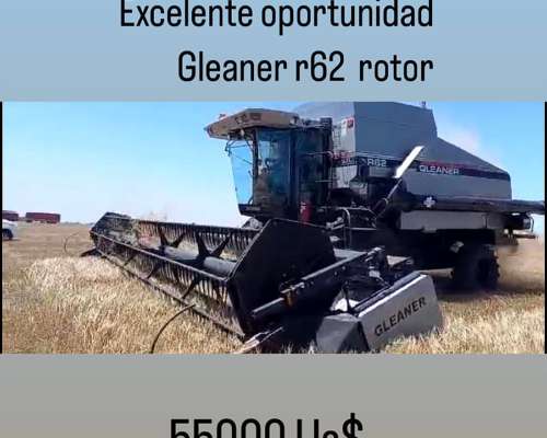 Gleaner R62 Excelente Oportunidad - u$s 55.000 - Agroads