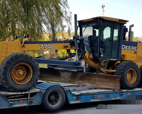 John Deere 770d 2008 6500 Horas - Año: 2008 - u$s 113.850 - Agroads