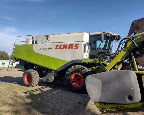 Cosechadora Claas Lexion 570 año 2008 - Año: 2008 - Agroads