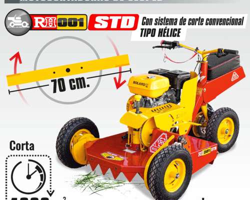 Motocortadora de Cesped C. / Motor RH 15 HP Arranque Manual - Agroads
