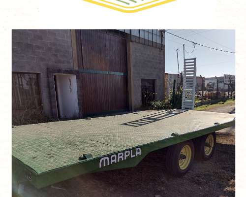 Trailer con Rampa de 6 Metros X 2,20. - Año: 2022 - Agroads