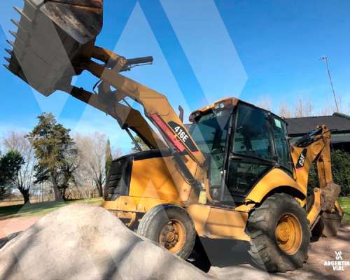 Pala y Retro Caterpillar 416 e (id689) - Año: 2009 - Agroads