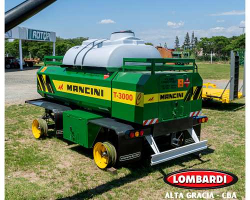 Acoplado Tanque Combinado Mancini 3000lts - Disponible - Agroads
