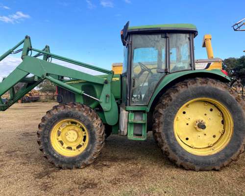 John Deere 6415 con Pala Frontal. 7000 HS. año 2007 - Agroads