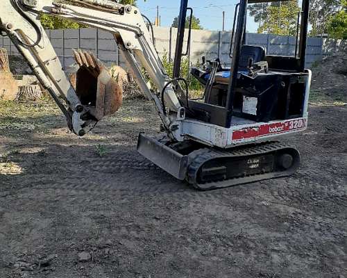 Vendo Miniexcavadora Bobcat 320 - Año: 2009 - $ 7.200.000 - Agroads