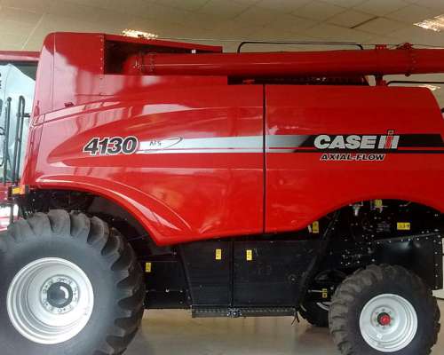 Case Axial 4130, Okm, con Cabezal de 25 Pies - Año: 2019 - Agroads