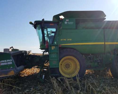 John Deere 9770 STS Draper 40 Pies.- Motor Reparado 1500 Hs - Agroads