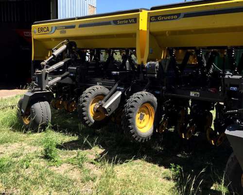 Sembradora Erca 14 a 52 Serie VI 2016 con Monitor Excelente. - Agroads