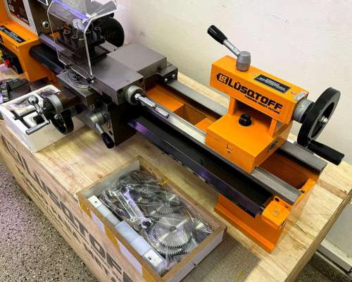 Torno para Metales. Lusqtoff TBL 20-520. 520 MM Entre Puntas - Agroads