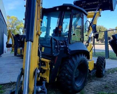 Pala y Retro New Holland B80c D - Año: 2024 - u$s 160.000 - Agroads