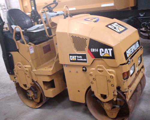 Compactador Liso Caterpillar CB14 - 1300 Horas de USO - Agroads