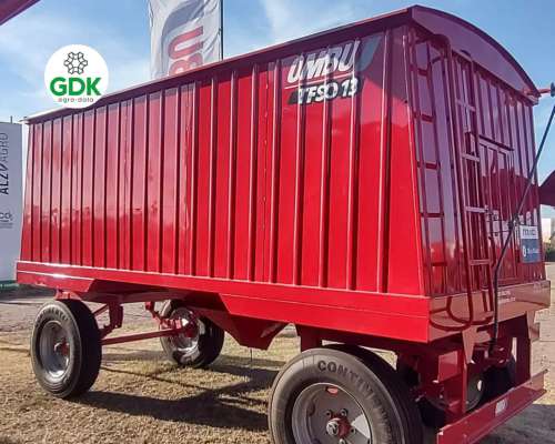 Acoplado Tolva Fertilizante Semillero Tfso 13 C/iva 4 Cheq - Agroads