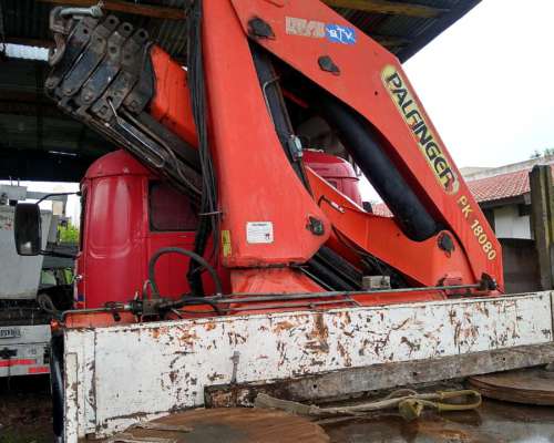Hidrogrúa Palfinger PK 18080 - Año: 1980 - Agroads