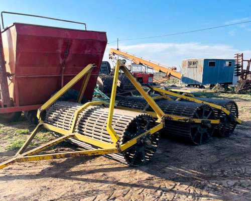 Rolos Desterronadores 3 Cuerpos 8 Metros. - Año: 1998 - Agroads