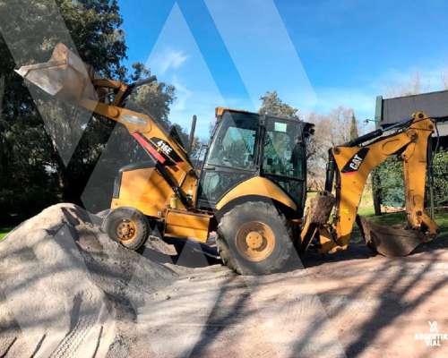 Pala y Retro Caterpillar 416 e (id689) - Año: 2009 - Agroads