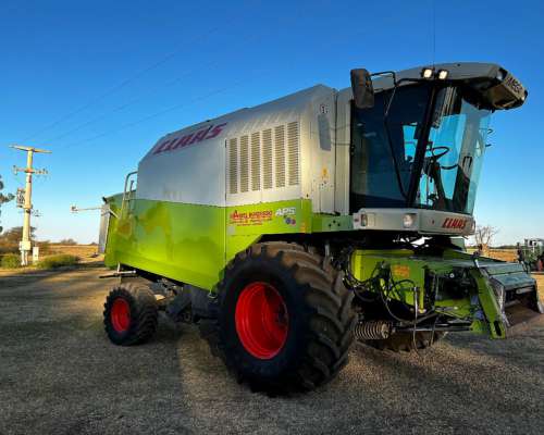 Claas Mega 370 Plat Allochis 30pies - Año: 2004 - Agroads