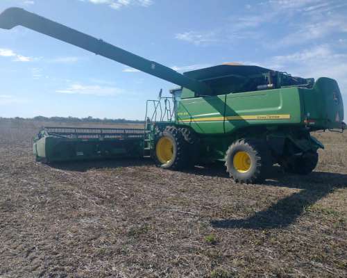 Cosechadora John Deere 9770, año 2014, Motor Reparado - Agroads