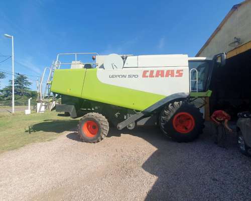 Cosechadora Claas Lexion 570 año 2008 - Año: 2008 - Agroads