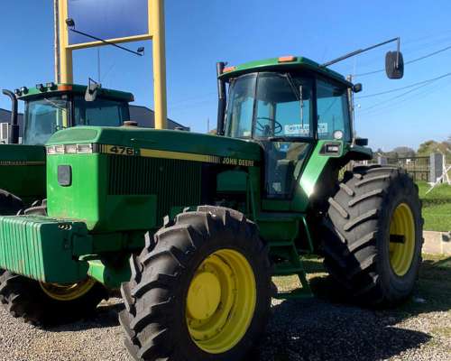 Tractor John Deere 4760 - Año: 1993 - u$s 85.000 - Agroads