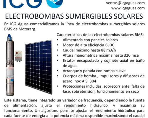 Electrobomba Sumergible Solar Motorarg 4 con 2 Paneles 410w - Agroads