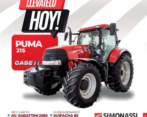 Tractor Puma 215 Caseih - Agroads