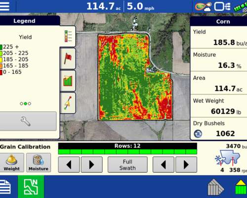 Monitor de Rendimiento Agleader Incommand 800 - u$s 15.000 - Agroads