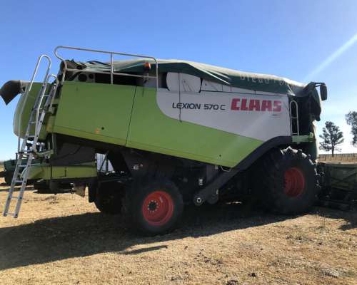 Claas Lexion 570 C Doble Traccion - Año: 2007 - u$s 170.000 - Agroads