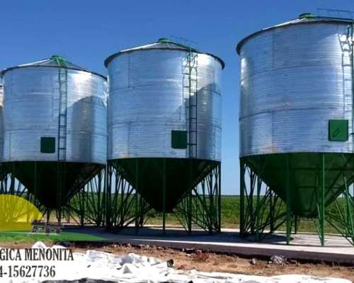 Silos Cono 45° y 60° para Fertilizante o Alimento Balanceado - Agroads