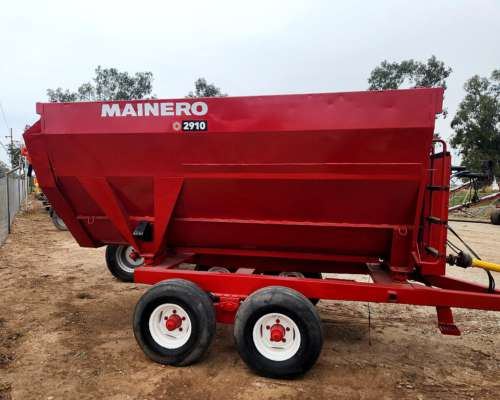 Mixer Mainero 2910 Horizontal con Balanza - Año: 2010 - Agroads
