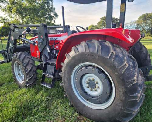 Tractor MF 4275 con Pala Frontal Om-500-f Platinum. - Agroads