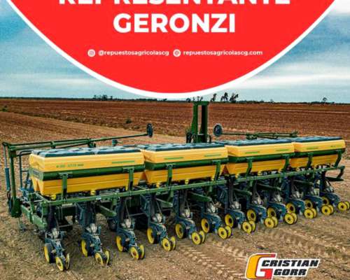Representante Oficial de Sembradora Geronzi - Año: 2024 - Agroads