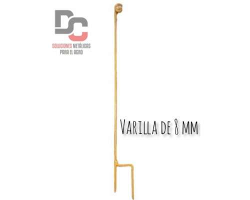 Varillla 8mm Rulo Simple - Agroads
