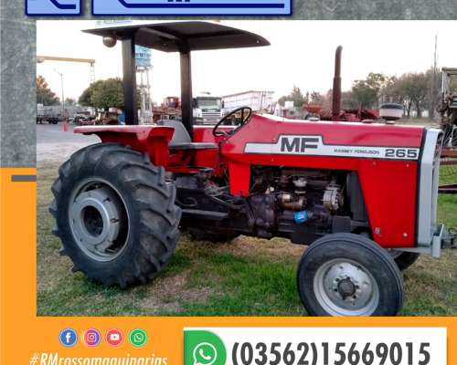 Tractor Massey Ferguson MF-265 - Año: 1985 - Agroads