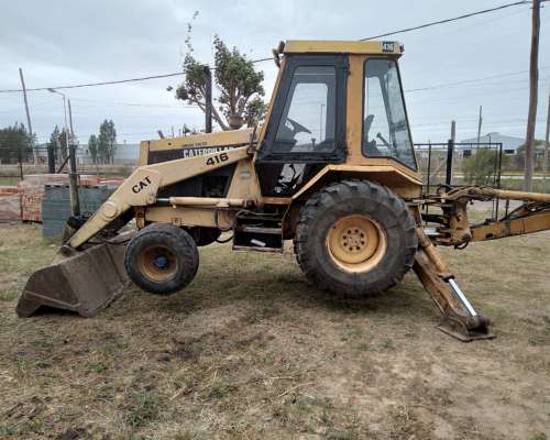 Pala Retro Caterpillar 416 - Año: 1993 - u$s 17.500 - Agroads