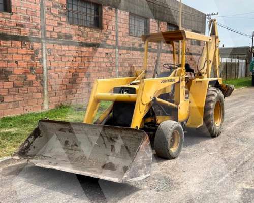 Pala y Retro John Deere 310b (id714) - Año: 1985 - Agroads