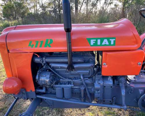 Tractor Fiat 411r con 3 Puntos Impecable - Año: 1969 - Agroads