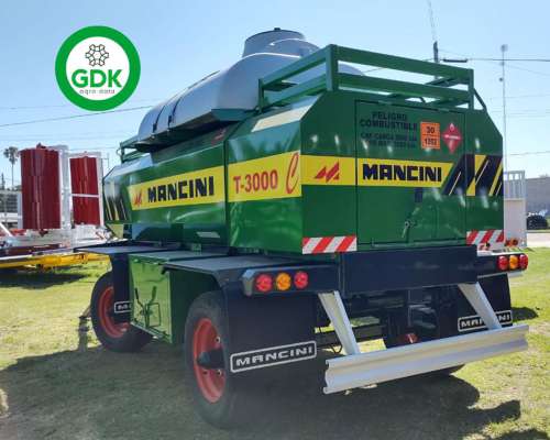 Acoplados Tanque C/ Baulera Combinado Mancini 3000lt T30-c - Agroads